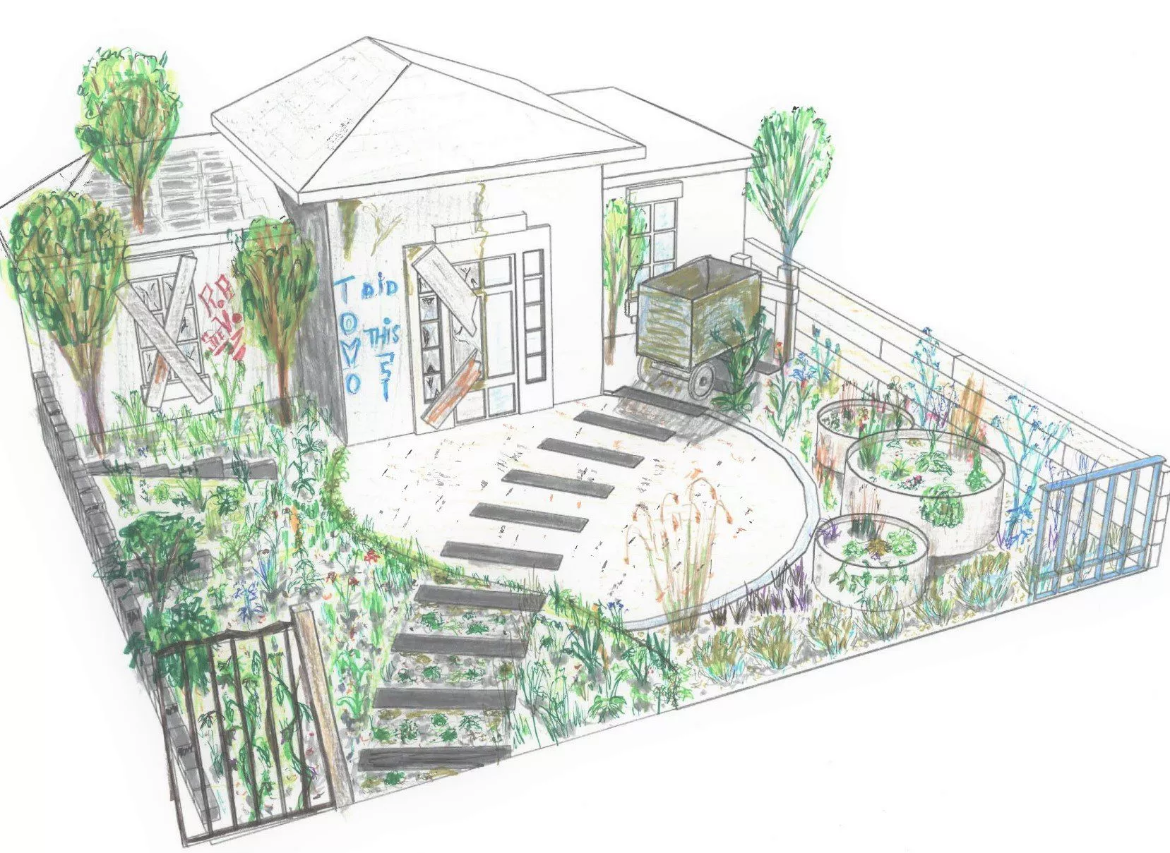 Derby College - ’Restoration Garden’ - BBC Gardeners' World Live